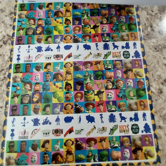 Office | New Toy Story 4 Sticker Pad With 4 Play Scenes Over 120 ...